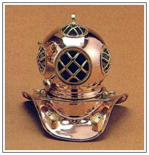 Nautical Mark V Dive Helmets, at AMSNautical.com